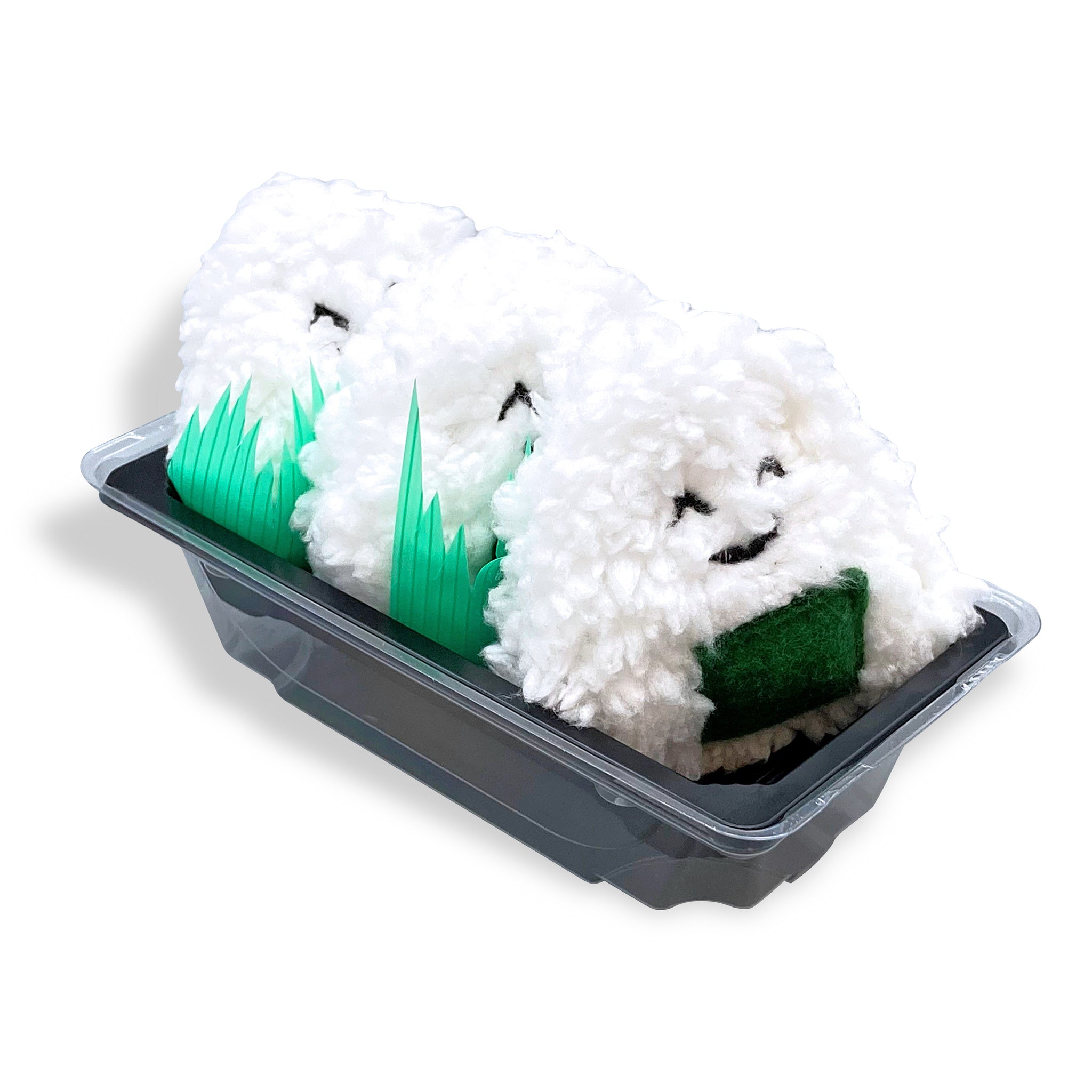 Yummy Catnip Onigiri 3-Pack – Crochet Kitty