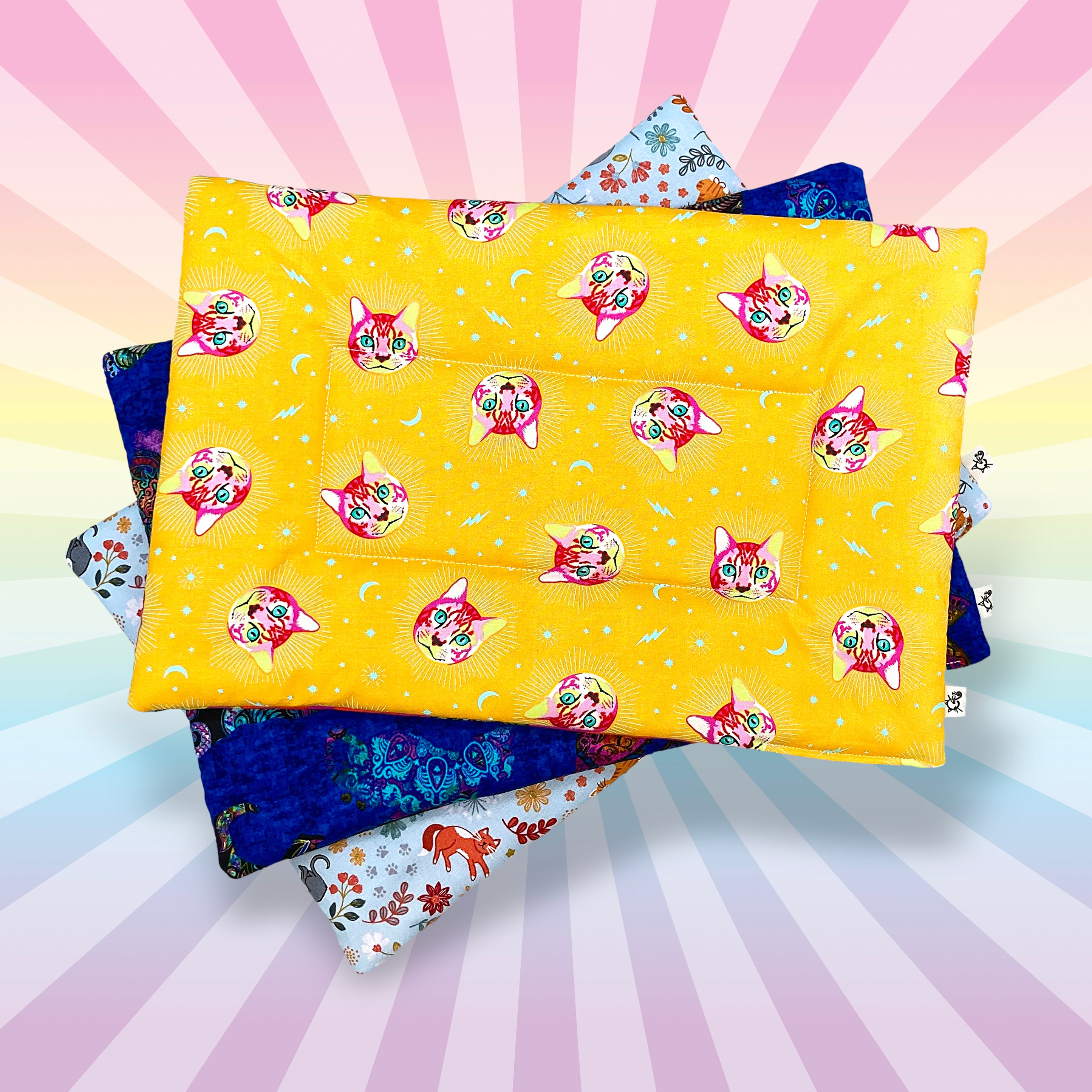 Catnip Yoga Mat Cat Bed – Crochet Kitty