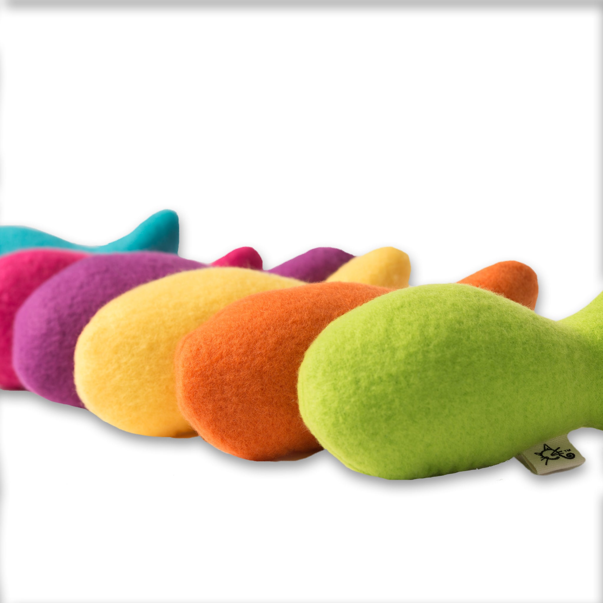 Tropical Catnip Fish 3-Pack Cat Toys – Crochet Kitty