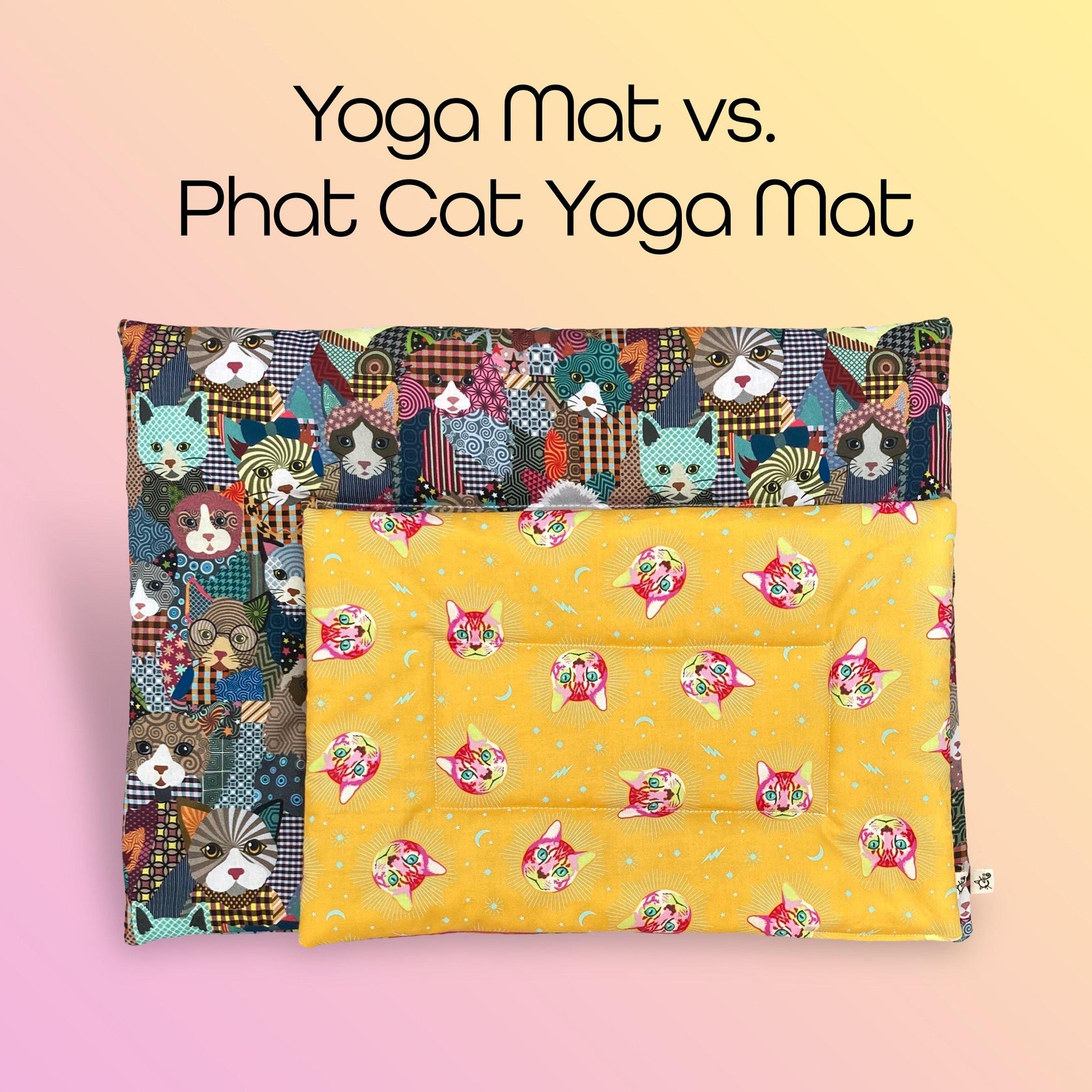 Catnip Yoga Mat Cat Bed – Crochet Kitty